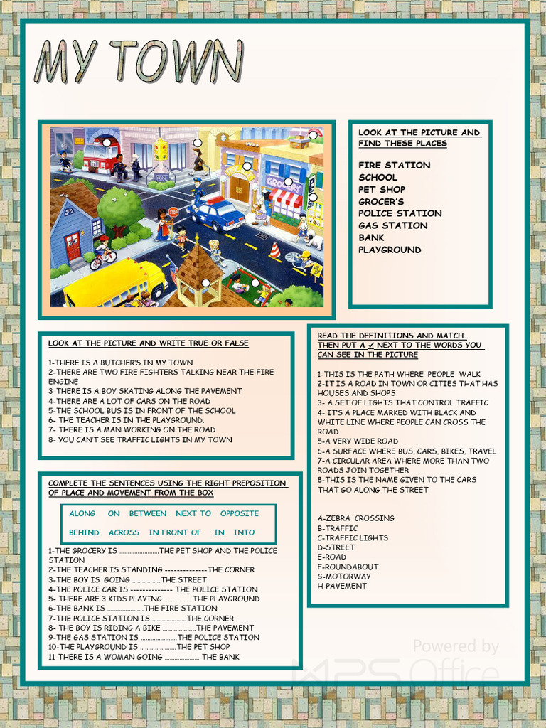My Town Fun Activities Games - 11937 | PDF | Road | Transport ...