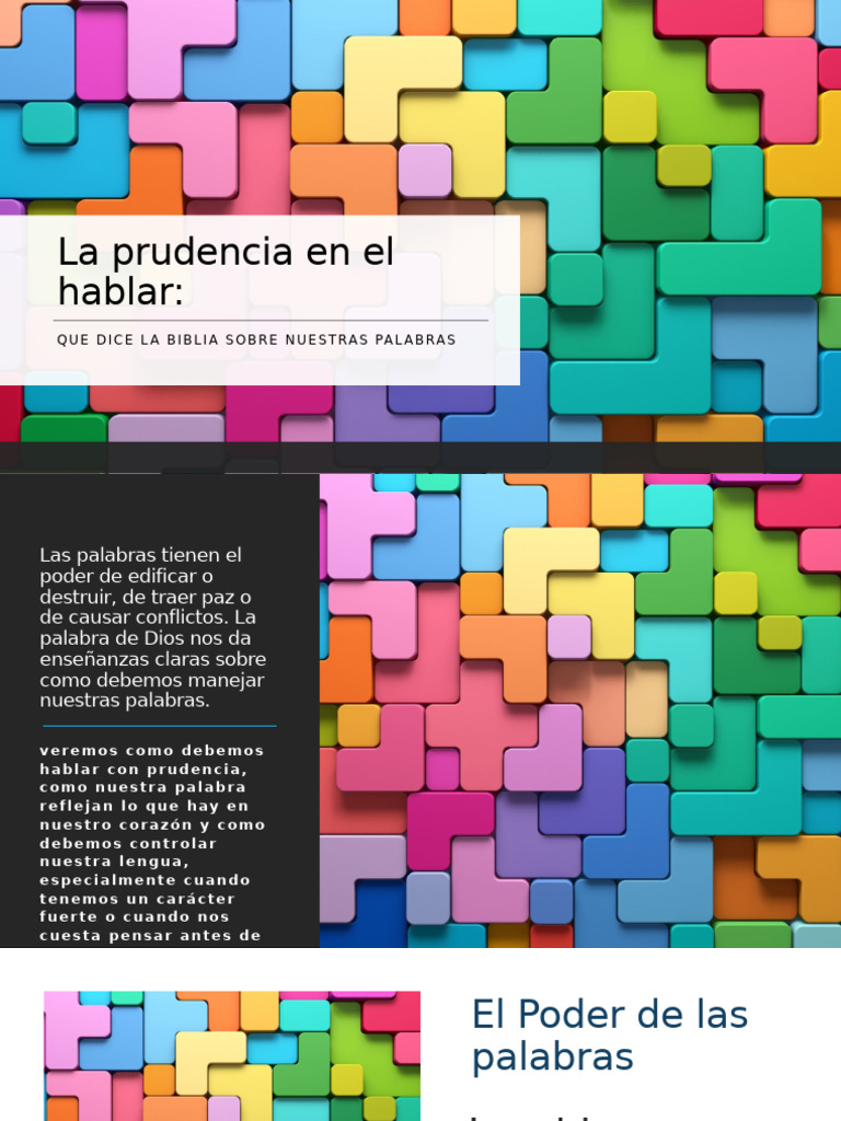 Prudencia en nuestras palabras según la Biblia | PDF | Sabiduría | Ira