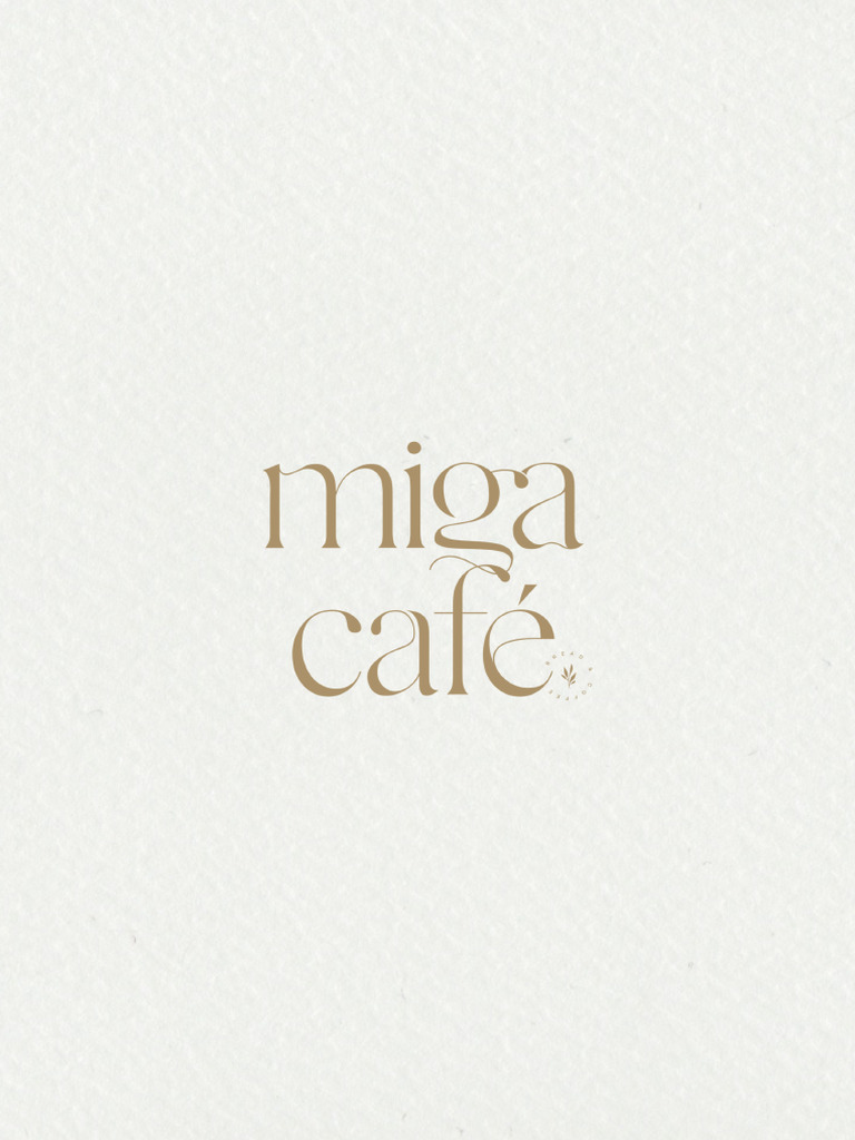 Menú Digital Miga Café | PDF