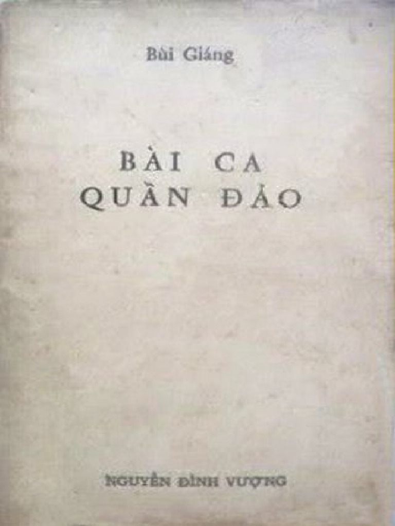 Bai Ca Quan Dao - Bui Giang | PDF