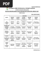 B.E. (2019 Pattern) Insem Exam Timetable For Mar-2025 - Final | PDF | Engineering | Artificial ...