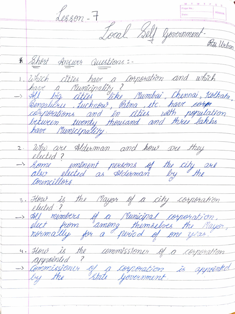 Civics Chapter 7 | PDF