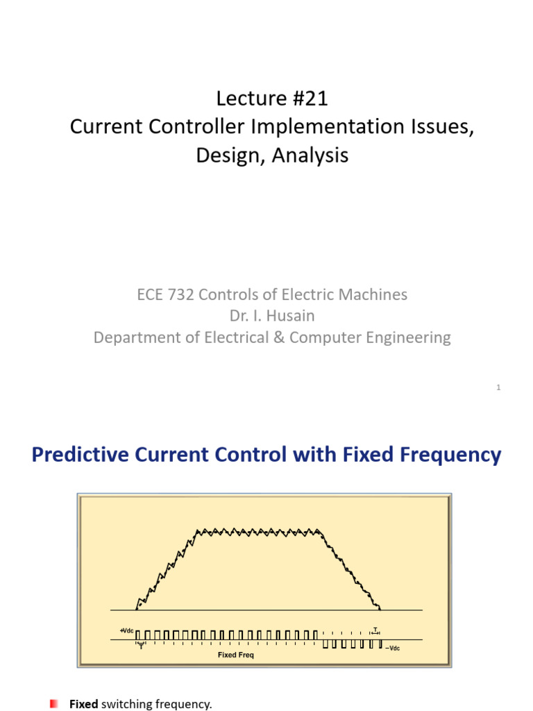 Lecture 21 Current Regulation Part 2 Class Lect | PDF | Electronics | Electromagnetism
