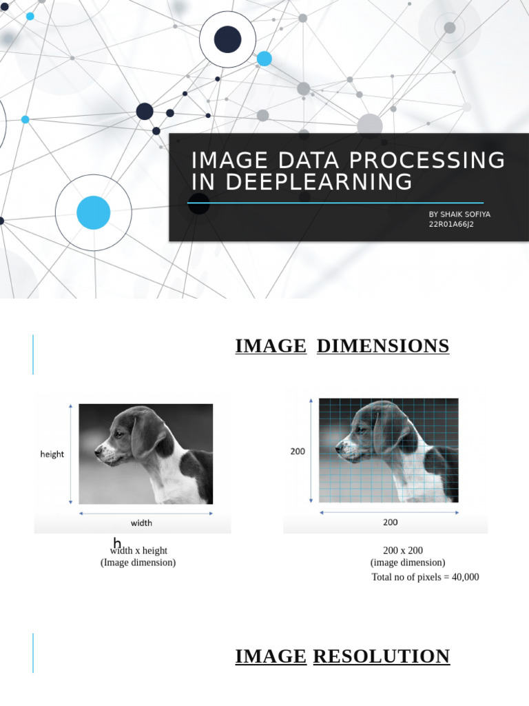 Image Data Processing in Deeplearning | PDF