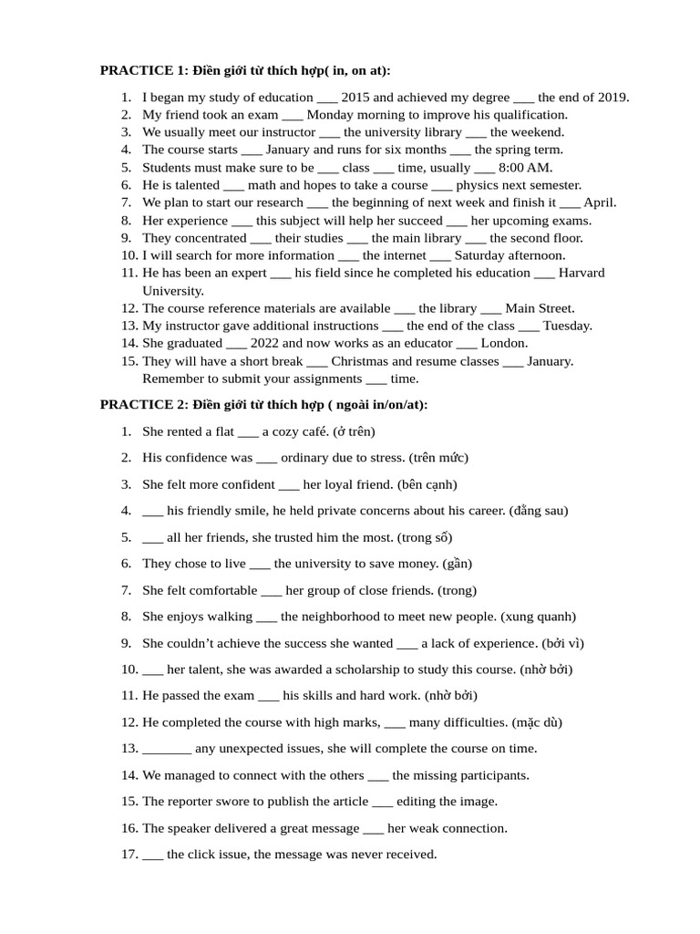 Handout-LESSON 4-INTER - Gi I T | PDF