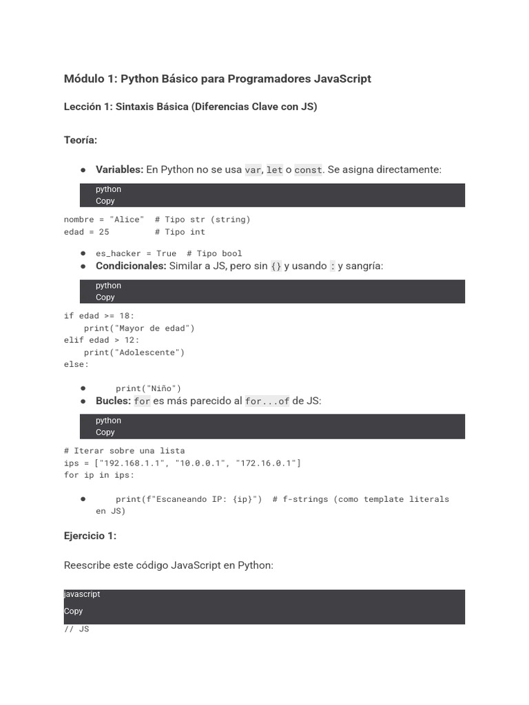 PYTHON Course for CyberSec (1) | PDF | Python (lenguaje de programación ...