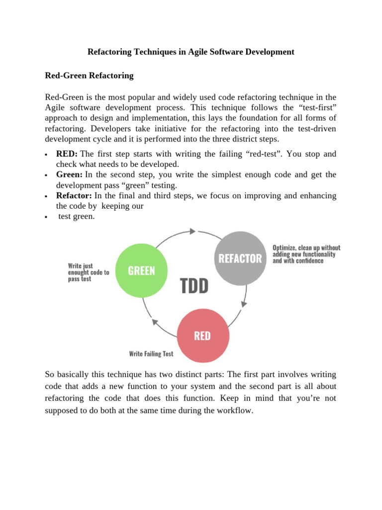 Refactoring Processes ND Its Types | PDF | Inheritance (Object Oriented Programming) | Method ...