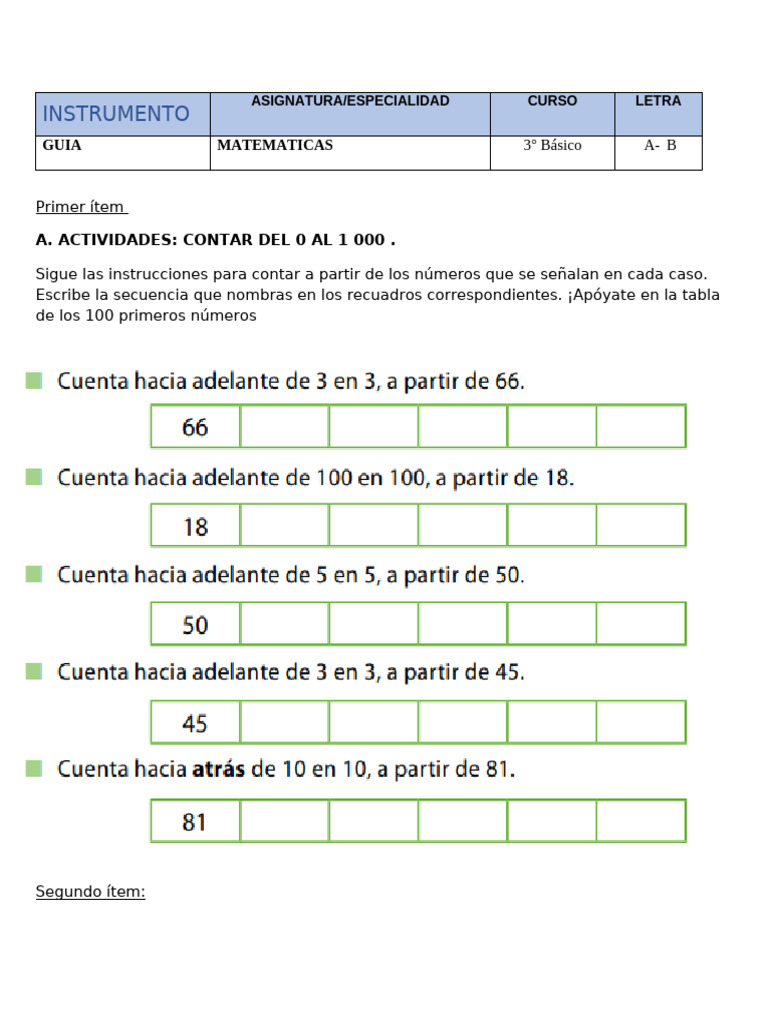 Instrumento Unidad1 Guia 7 | PDF