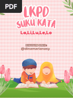 LKPD Belajar Suku Kata | PDF
