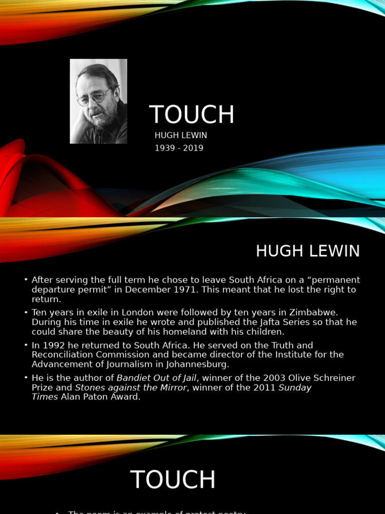Touch - Hugh Lewin | PDF