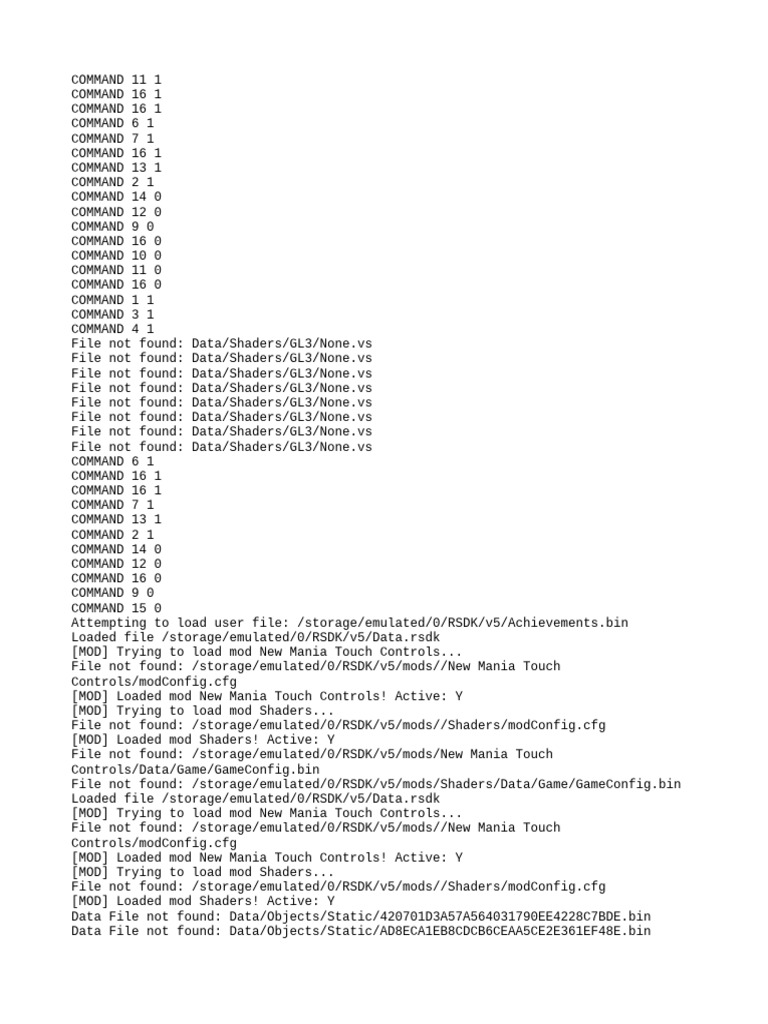 Log | PDF | Android (Operating System)