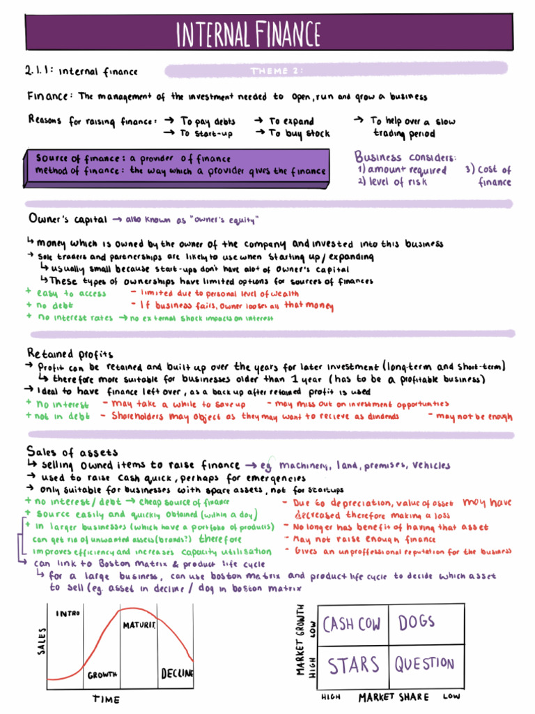 Internal Finance | PDF