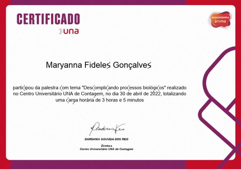 Certificado 2 | PDF