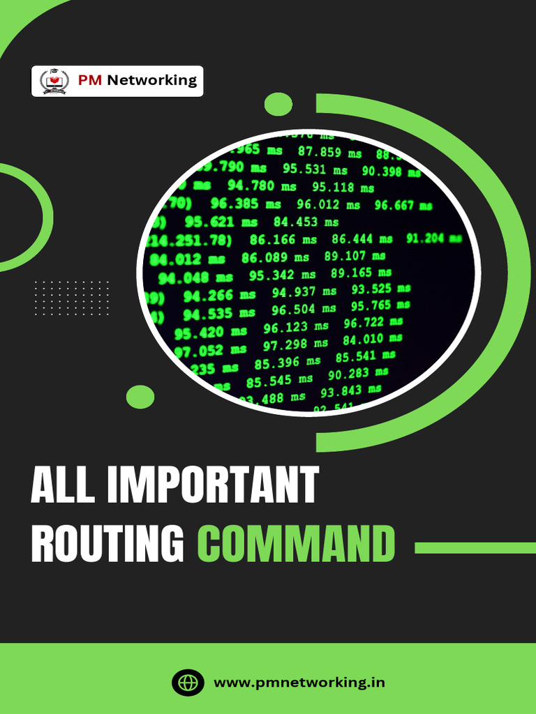 All Important Commands of Routing | PDF | Routing | Internet Standards