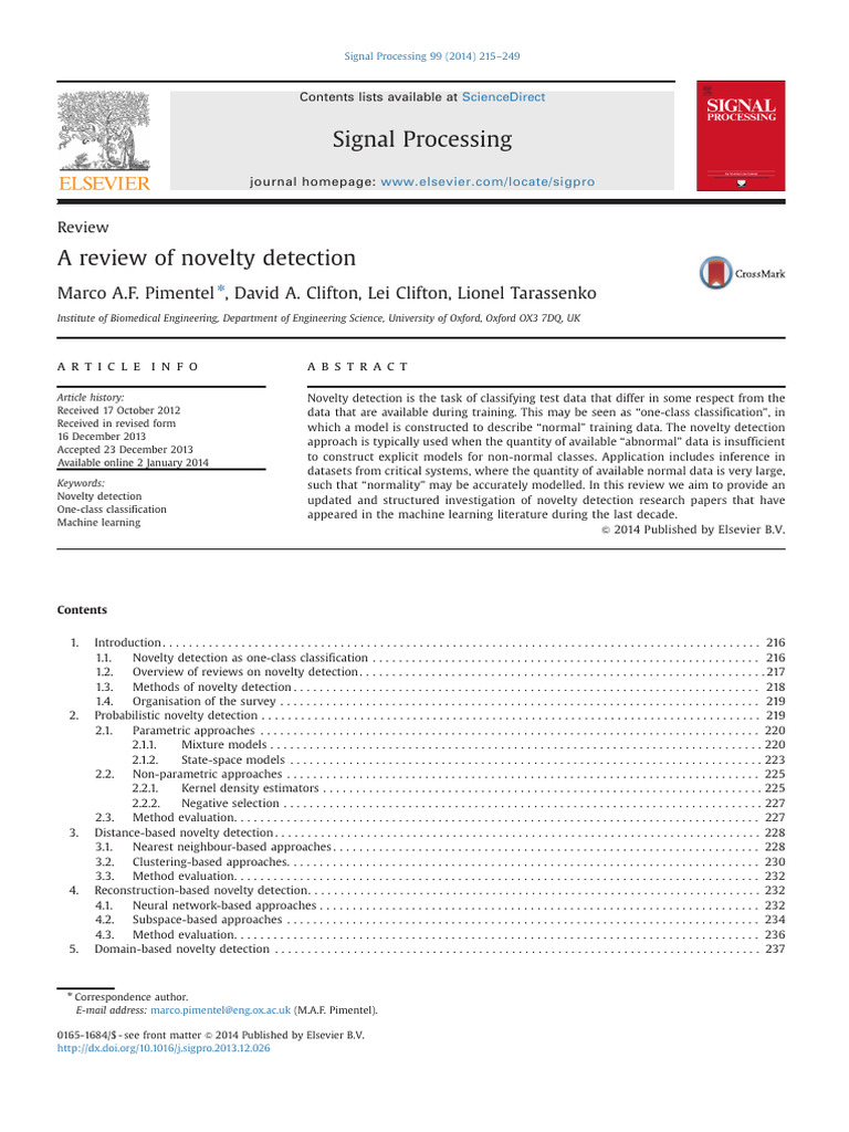 Nd Review 2014 | PDF | Outlier | Statistics