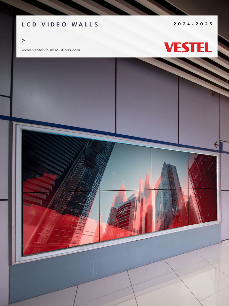 Vestel LCD Video Walls Overview 2024-2025 | PDF | Liquid Crystal ...