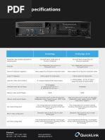 Biamp Data Sheet Tesiraforte x1600 Feb22 | PDF | Usb | Digital Signal ...