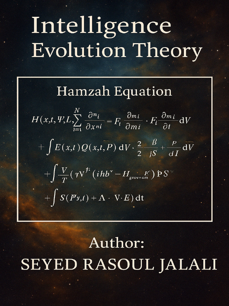 The Theory of Intelligent Evolution, The Hamzah Equation, And the Quantum Civilization | PDF ...