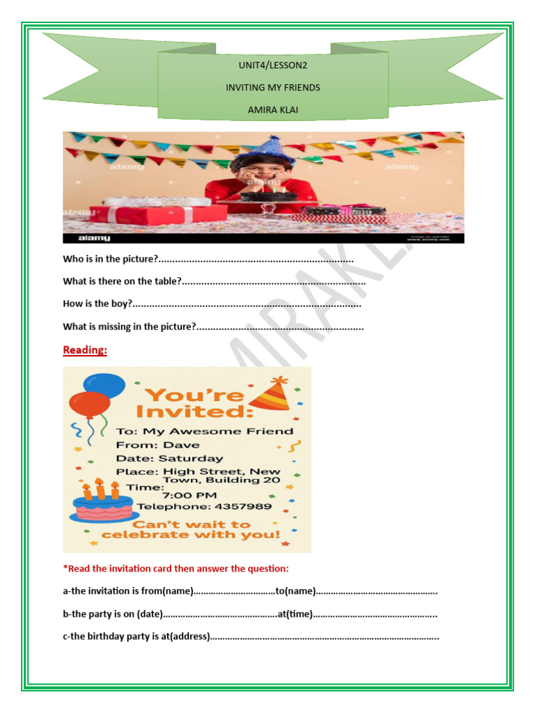 Unit 4 LESSON2 | PDF