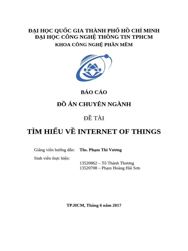Bao Cao Do An Nganh | PDF