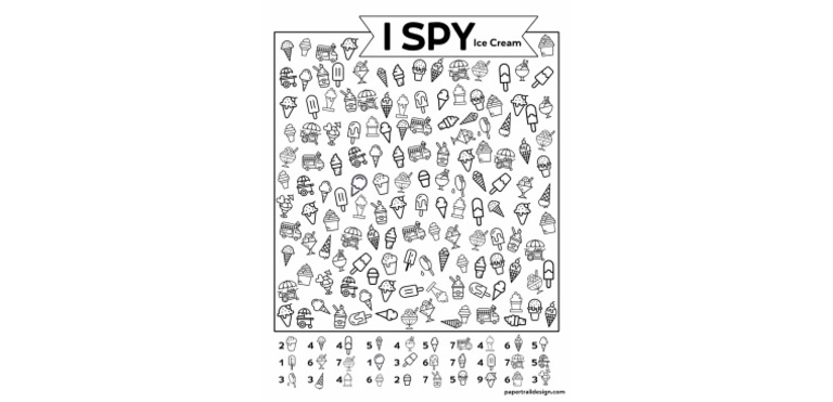 Spy Ice Cream | PDF