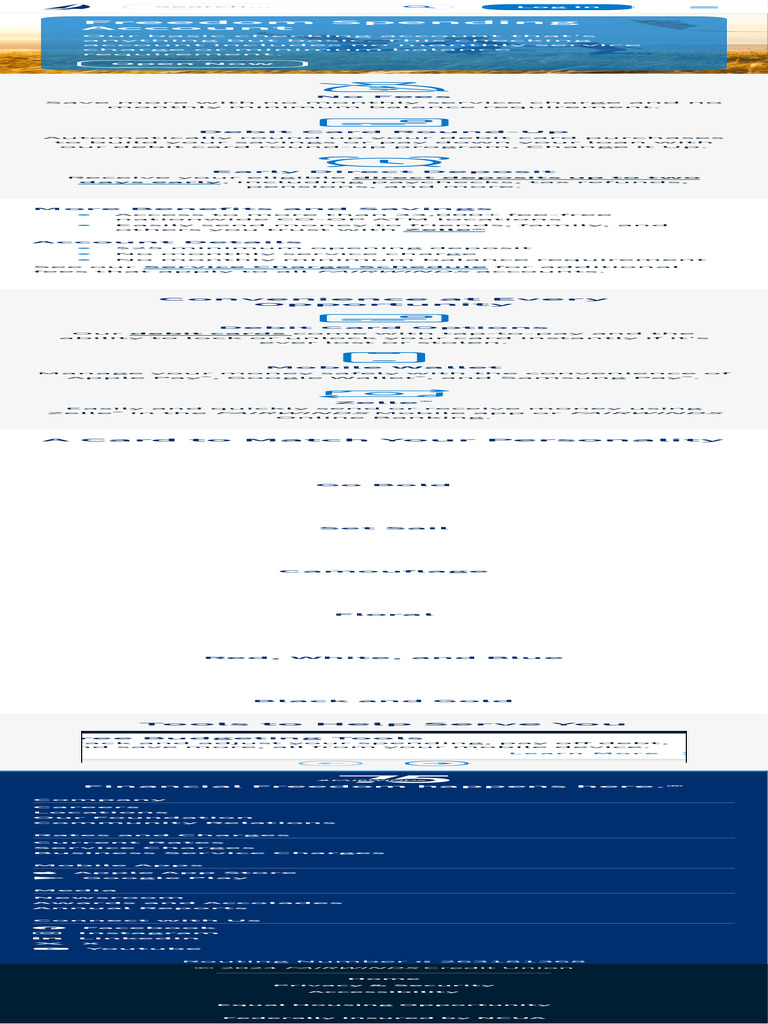 Freedom Spending Account FAIRWINDS | PDF | Debit Card | Fee