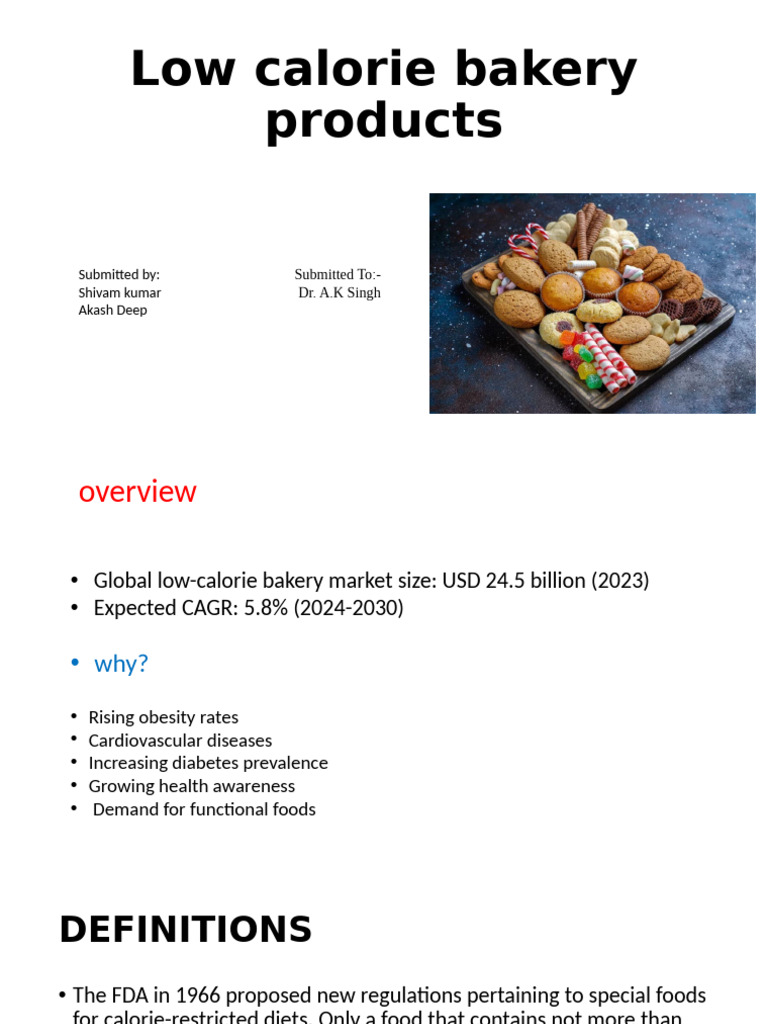 Low Calorie Bakery | PDF | Sugar Substitute | Dietary Fiber