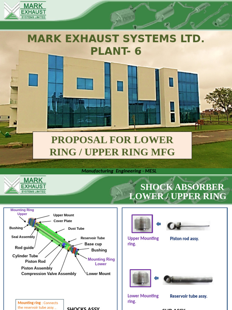 Proposal Manufacturing of Rings - Rev0 | PDF | Piston | Vehicle Parts