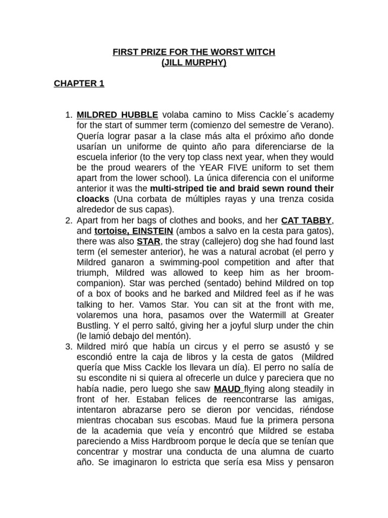 The Worst Witch | PDF