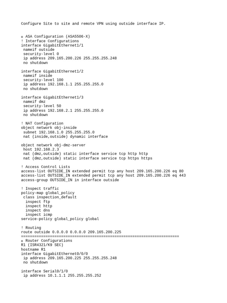 Cisco Lab Pdf Ip Address Communications Protocols