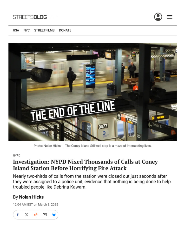 Hicks, Nolan - Investigation - NYPD Nixed Thousands of Calls at Coney ...