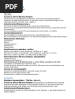 Uso y dosis del medicamento CAM | PDF