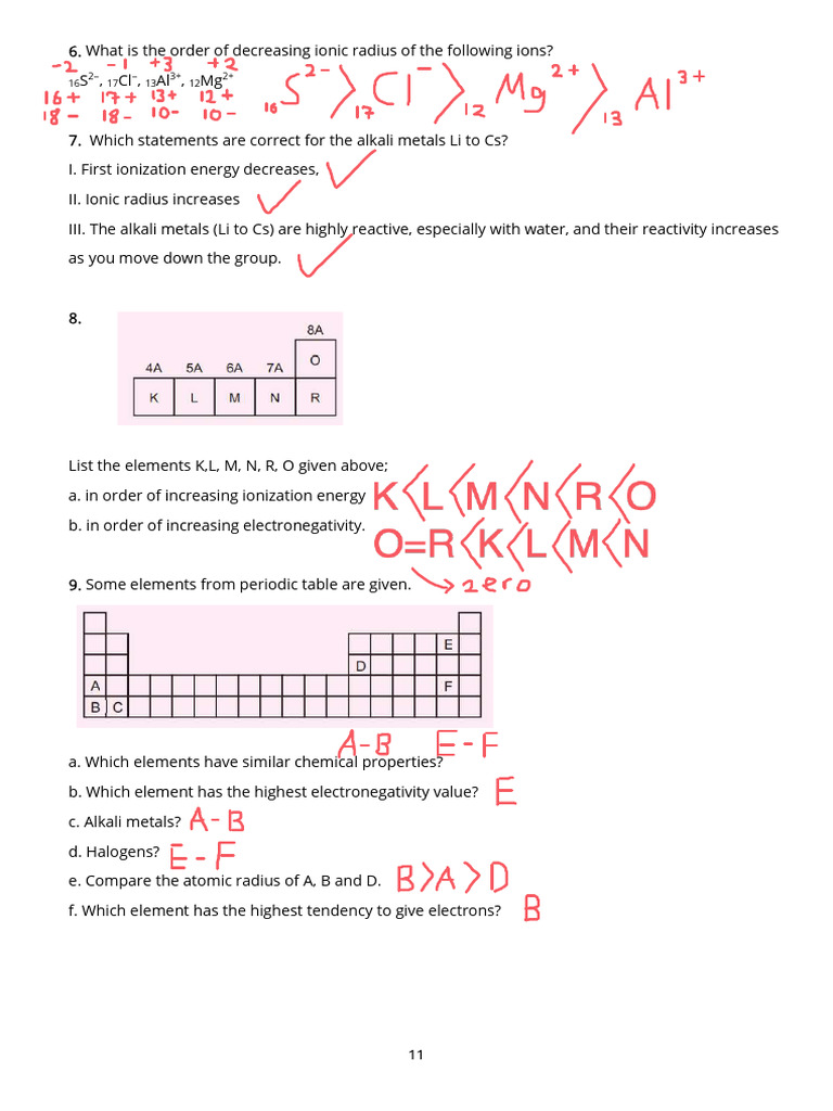 Classwork-2 Chemistry | PDF