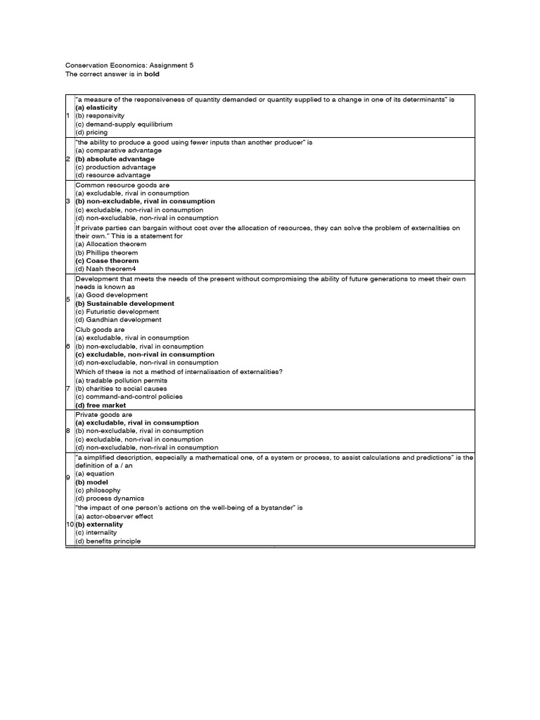Assignment 5 Solution | PDF