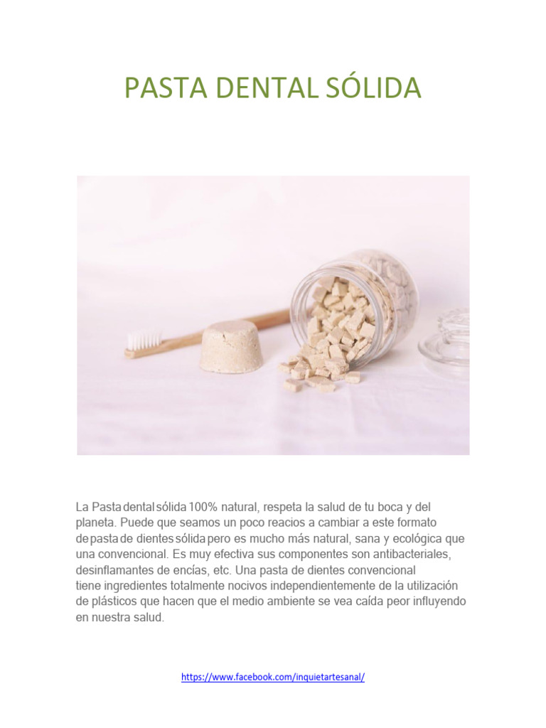 Pasta Dental | PDF