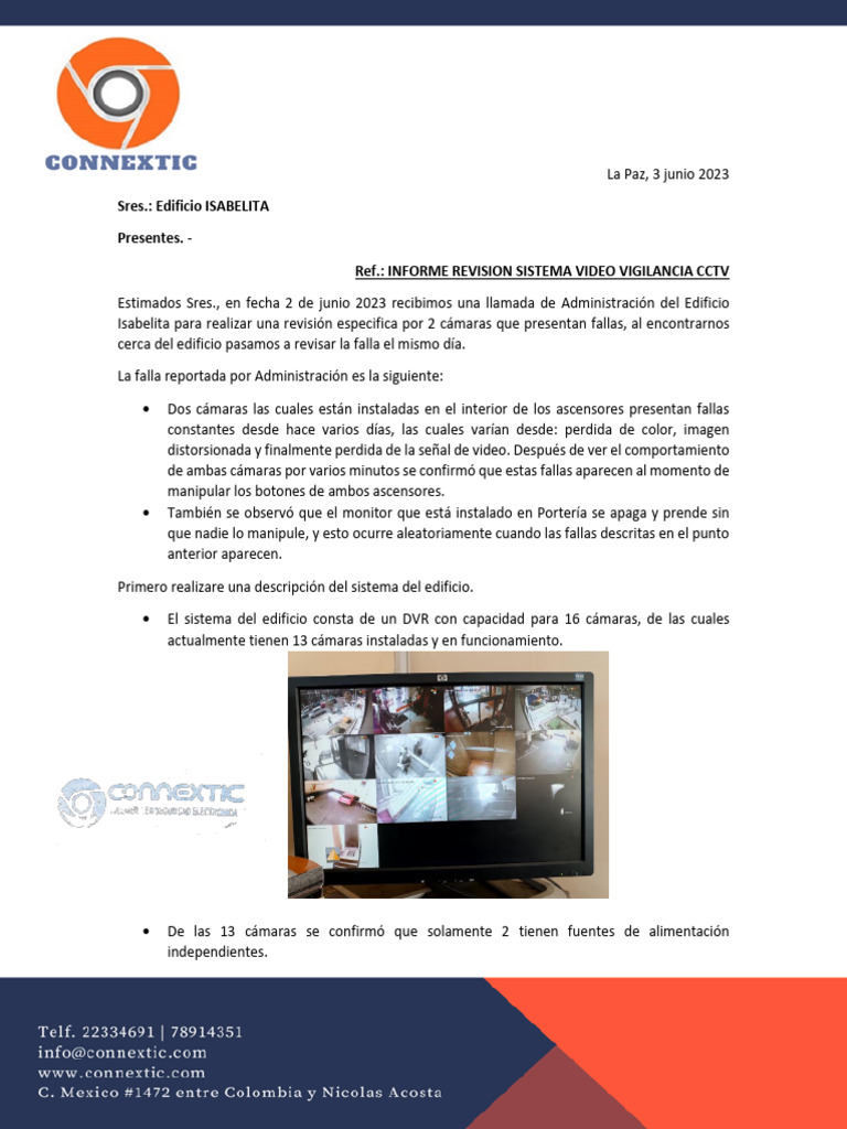 INFORME Edificio Isabelita 3 Junio 2023 | PDF | Ingenieria Eléctrica