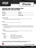 Copper Pipe Pressure Ratings Overview | PDF | Plumbing | Pipe (Fluid ...