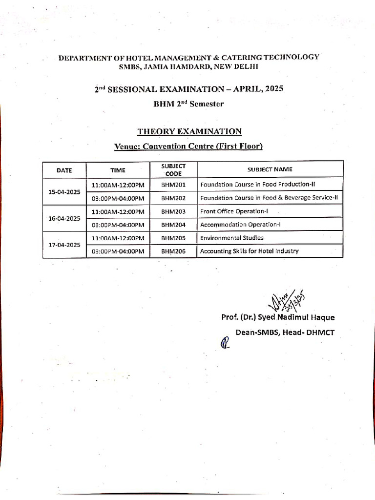 2nd Sessional 2nd Sem | PDF