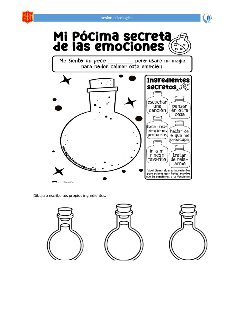 Pocima Para Las Emociones | PDF