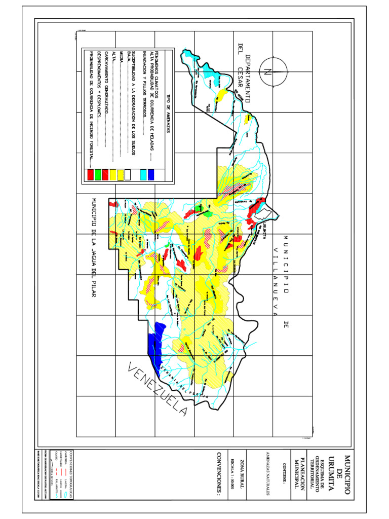 Mapa Rural Urumita | PDF