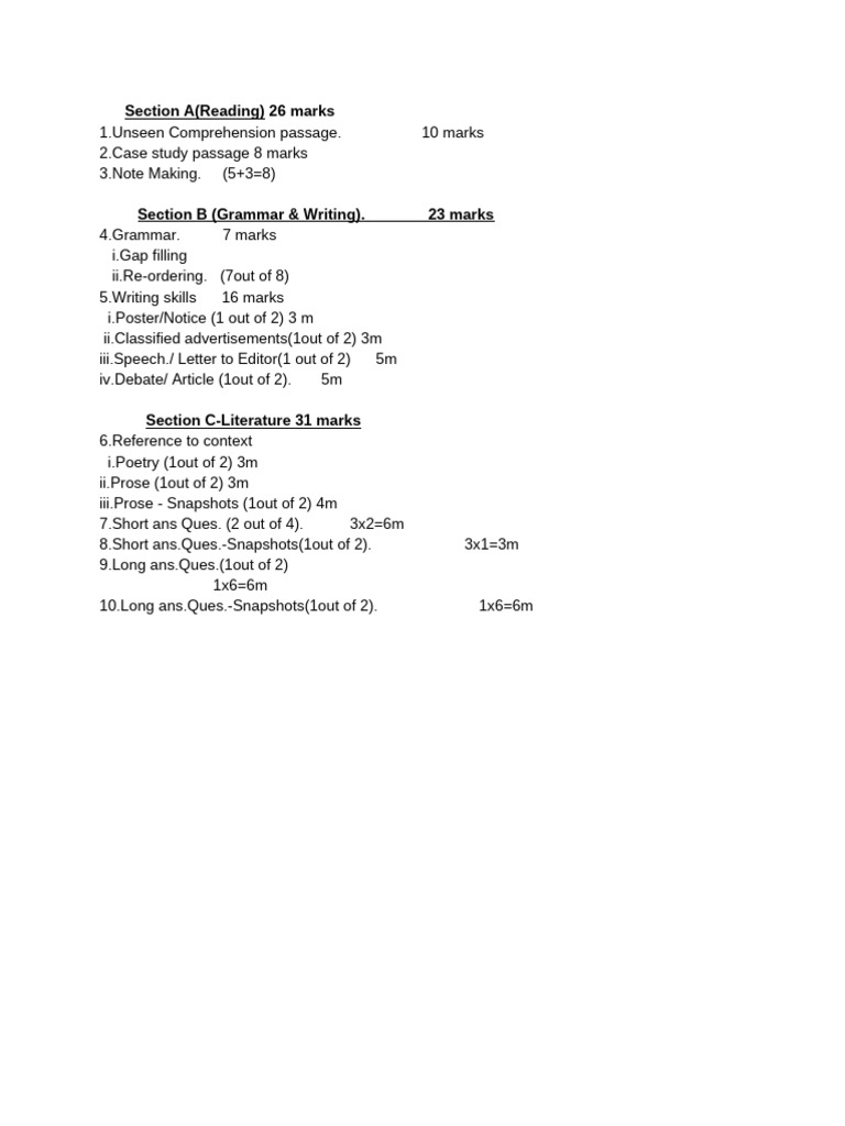 GD 11 English Blue Print | PDF