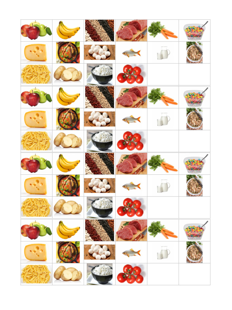Food Lesson 6A | PDF
