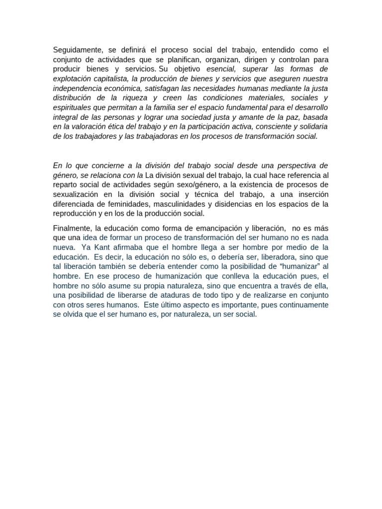 Division Social Del Trabajo | PDF