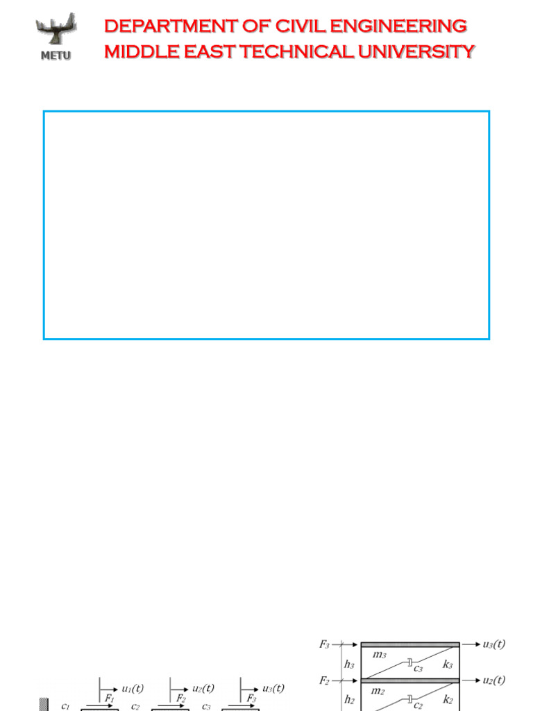 Structural Dynamics MDOF Overview | PDF | Stiffness | Matrix (Mathematics)
