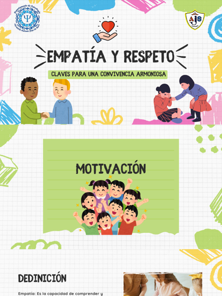 DIAPOSITIVA SESION 1 (2) | PDF | Empatía | Las emociones