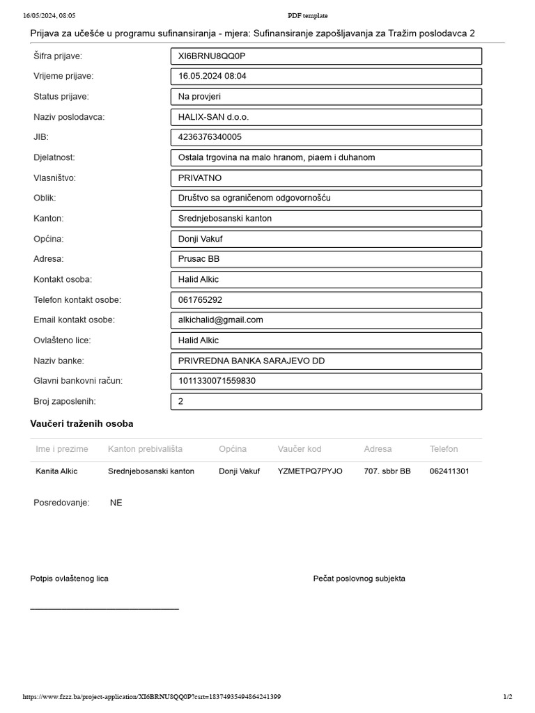 PDF Template FZZZ Posl | PDF