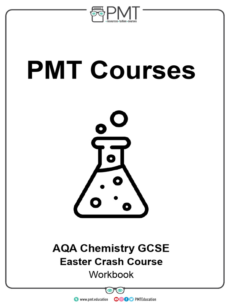 AQA GCSE Chemistry Easter Workbook | PDF | Chemical Bond | Molecules