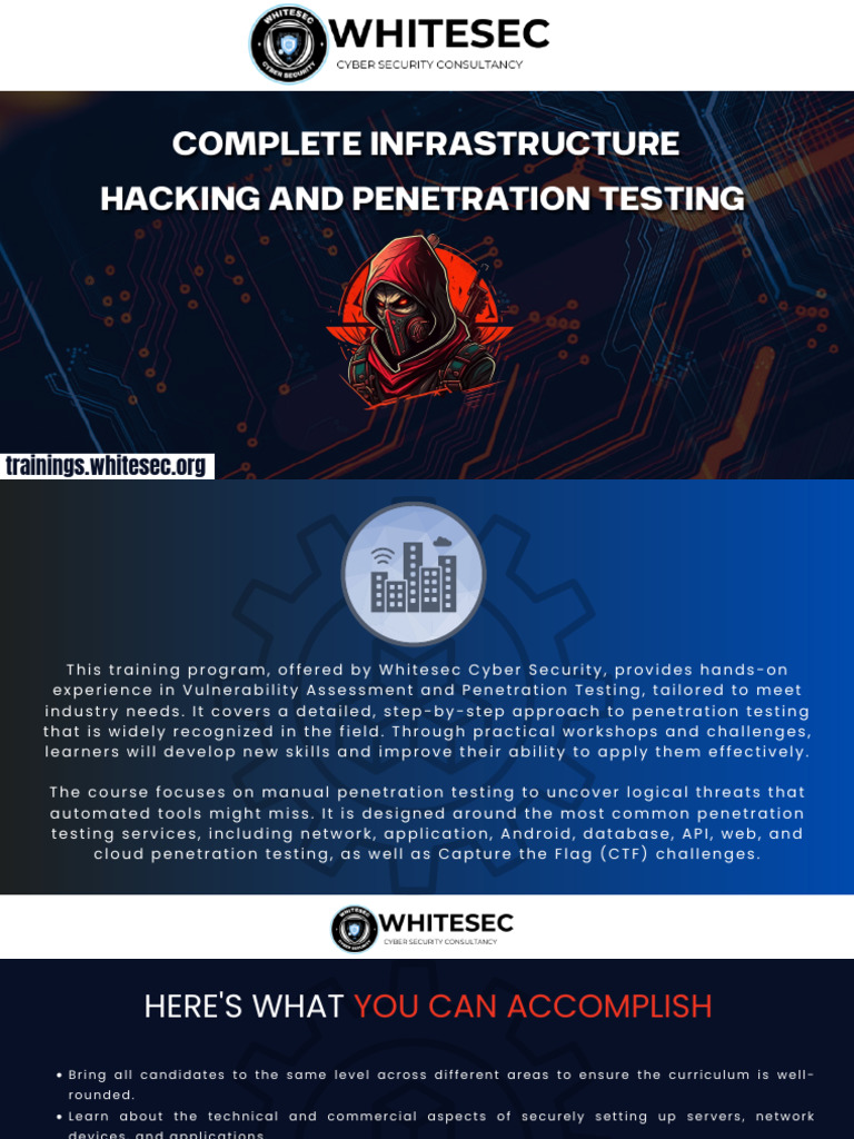 Complete Infrastructure Penetration Testing | PDF | Penetration Test ...