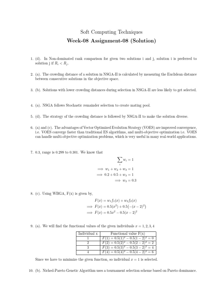 Week08 Assignment08 Solution | PDF