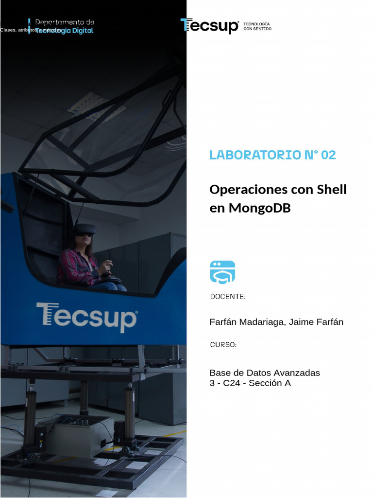 GLAB-S02-JFARFAN-2025-01 Version1 | PDF | Mongo Db | Laboratorios